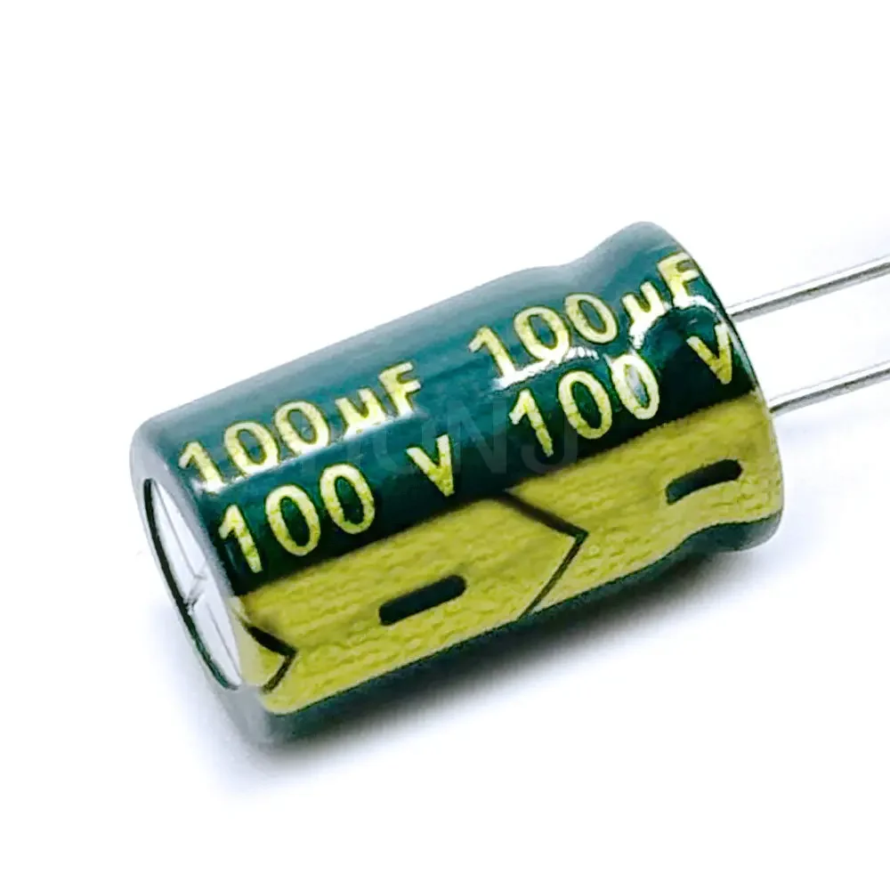 10-20PCS 100V100UF Aluminum Electrolytic Capacitor Original Low Esr ...