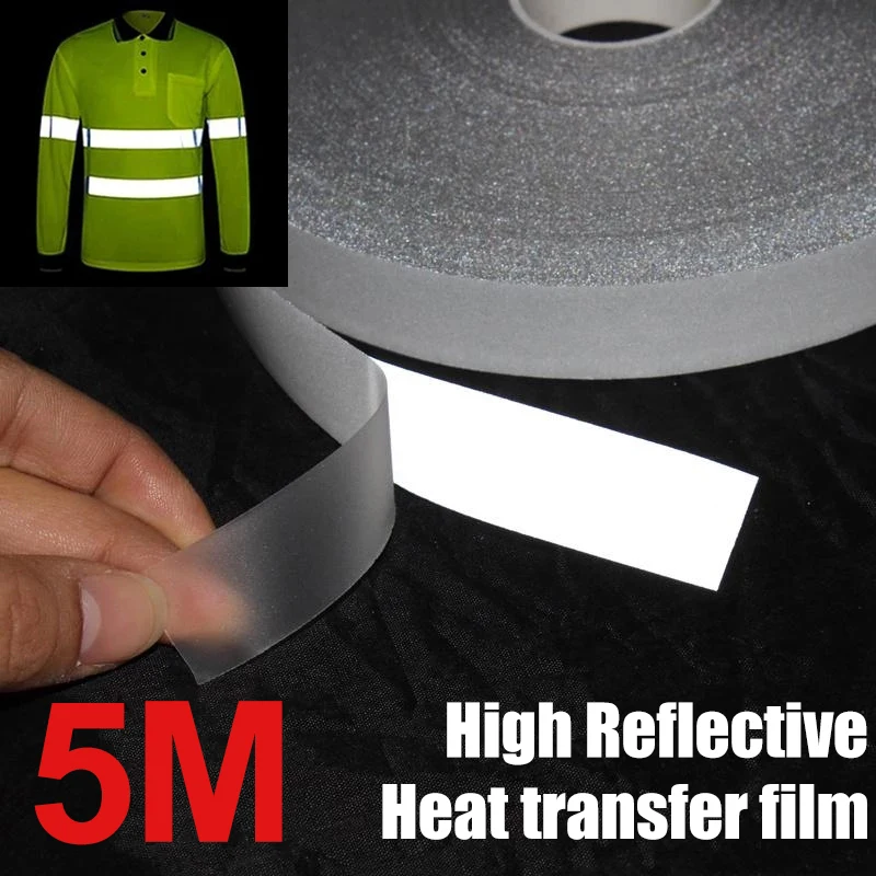 5M-Reflective-Heat-Transfer-Film-Iron-on-Safety-Reflector-Sticker-for ...