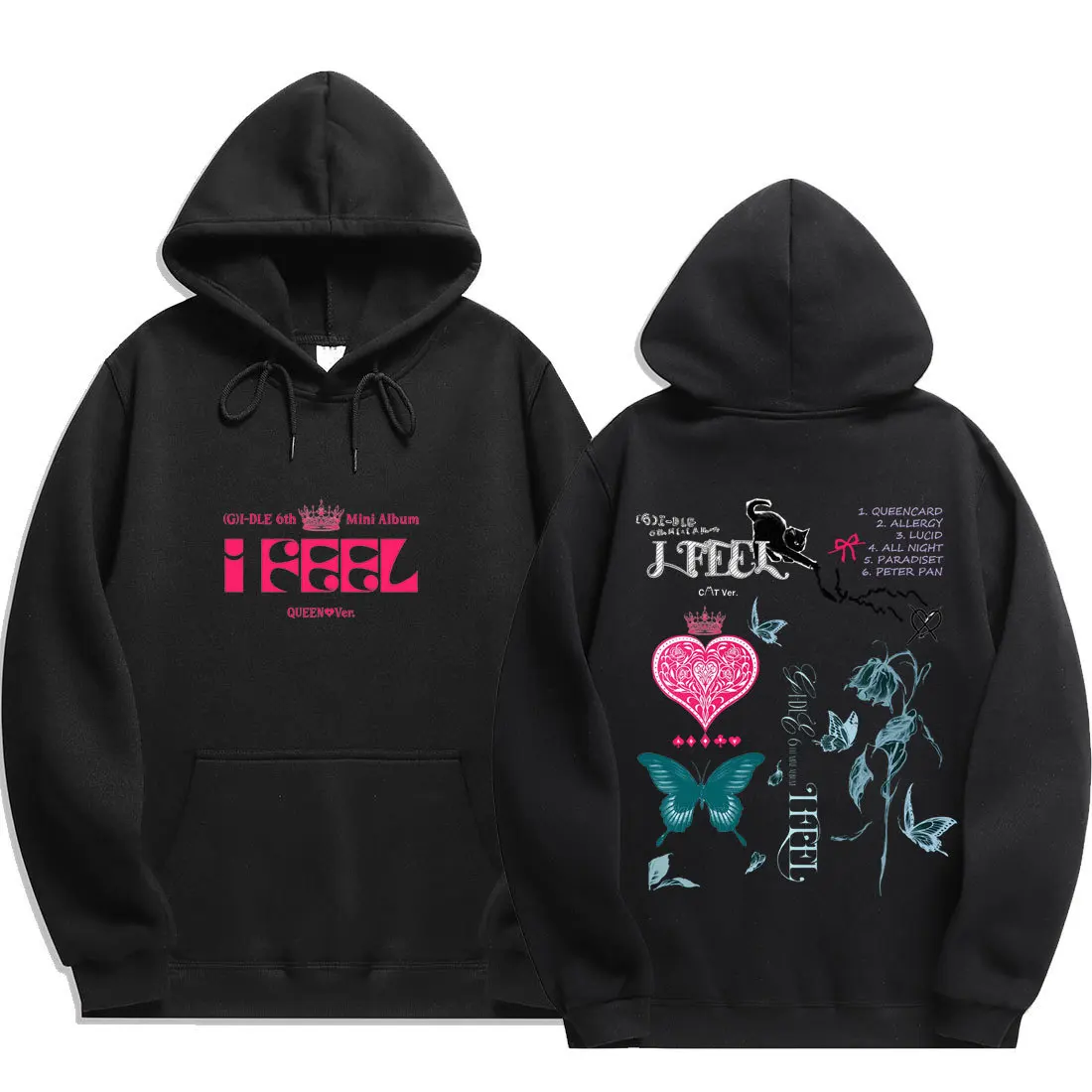 Kpop-GIDLE-Hoodies-Album-I-Feel-Merch-Y2k-Fashion-Print-Hoodie-Women ...