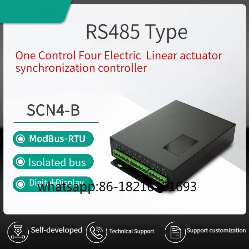 one-control-four-electric-linear-actuator-synchronization-controller ...