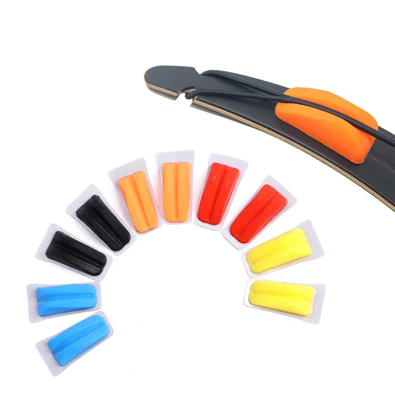 Bow Tip Stabilizer Red/Black/Blue/Yellow/Orange Silencer for Archery ...
