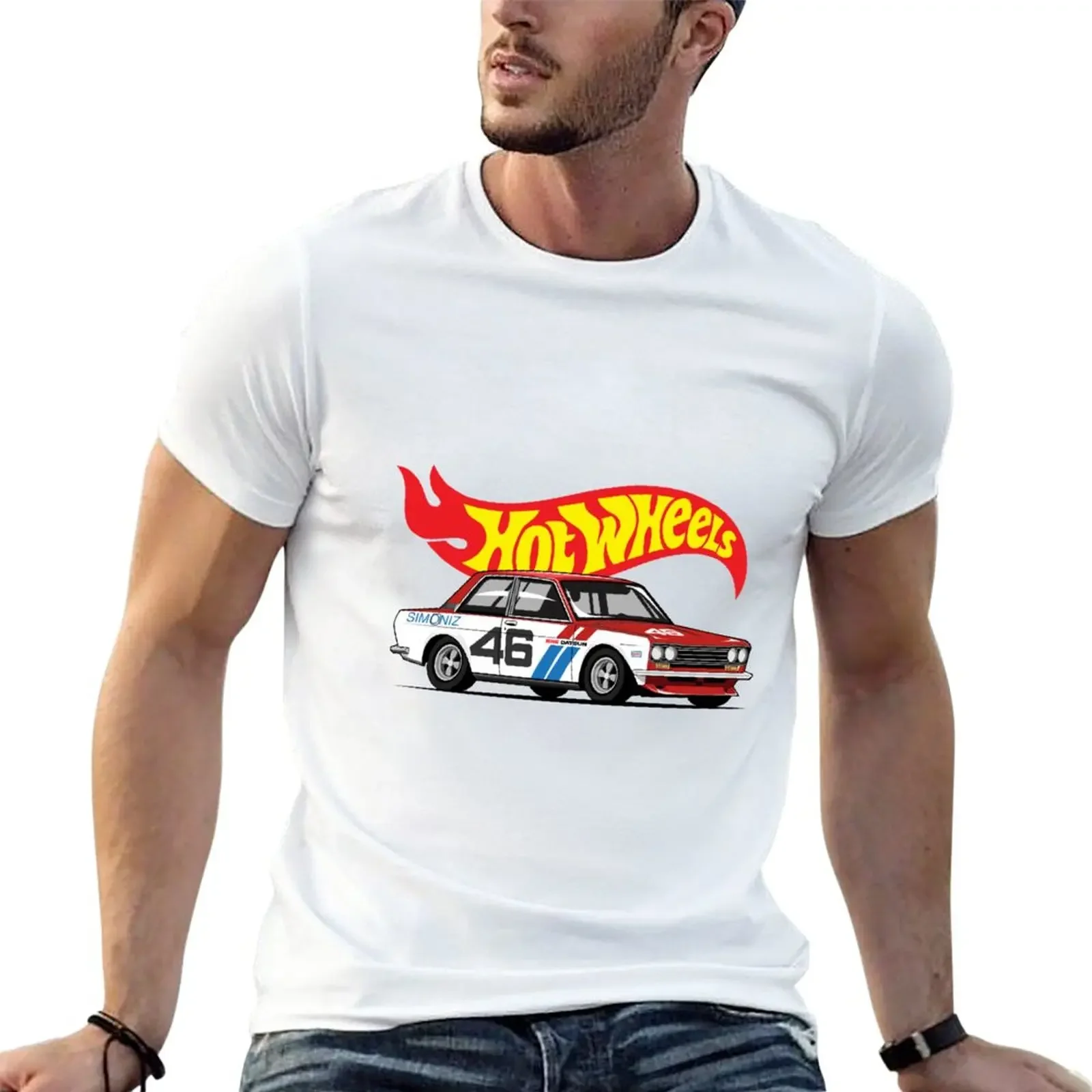 T-Shirt-Hot-Wheel-Datsun-funnys-animal-prinfor-tshirts-for-mens ...
