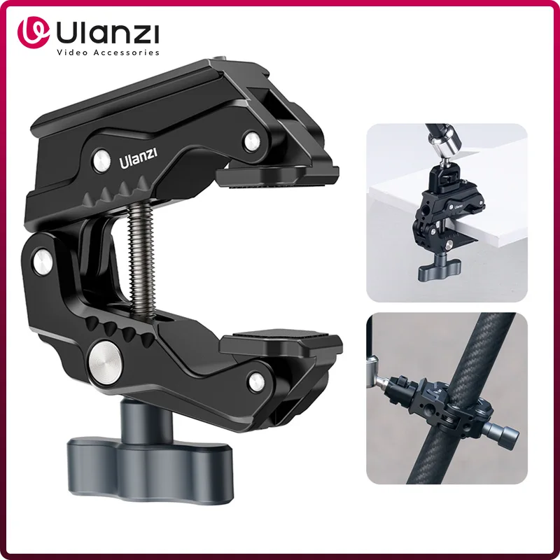 Ulanzi-R011a-Metal-Super-Crab-Clamp-Transrail-pour-appareil-photo ...