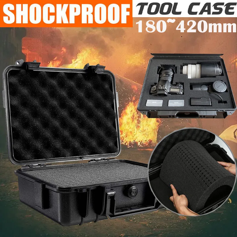 Waterproof Tool Box Hard Case Storage Organizer Safety Equipment Case ...