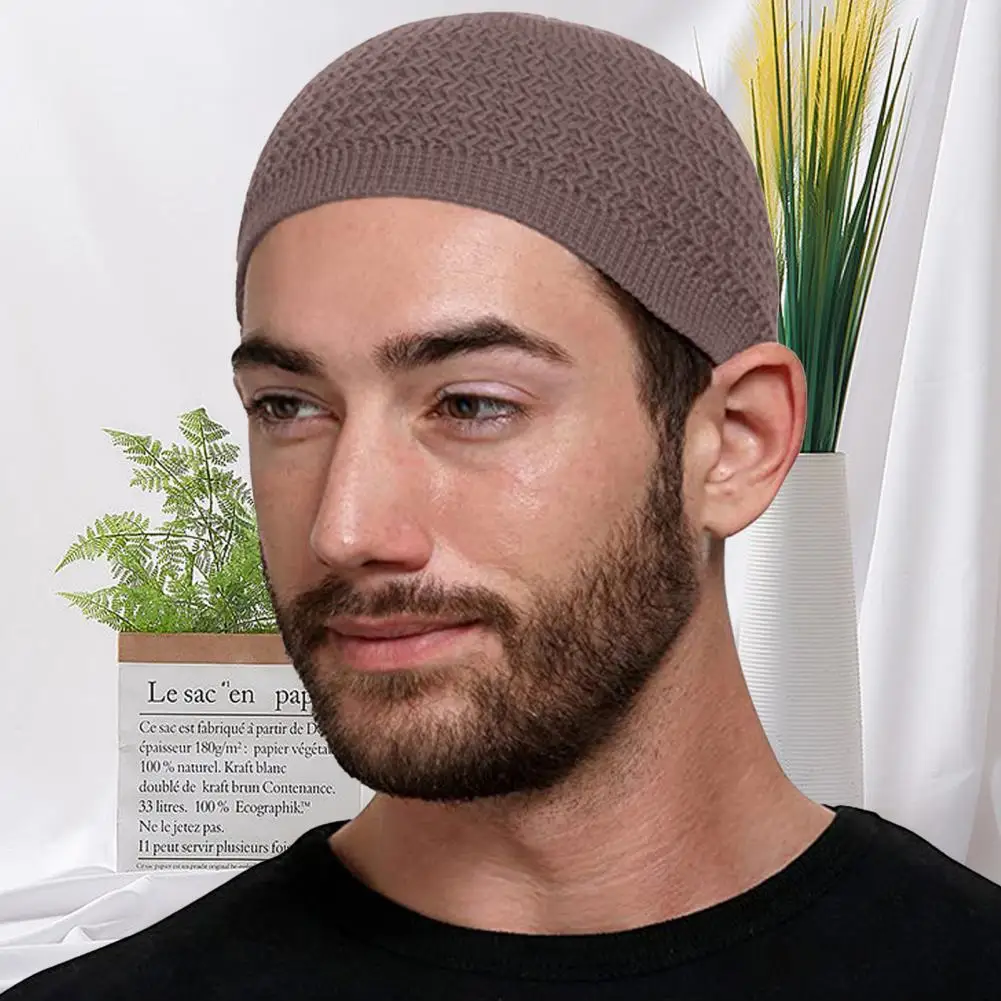 1pc-Unisex-Knitted-Muslim-Men-Prayer-Hats-Male-Beanies-Cap-Kippah-Homme ...
