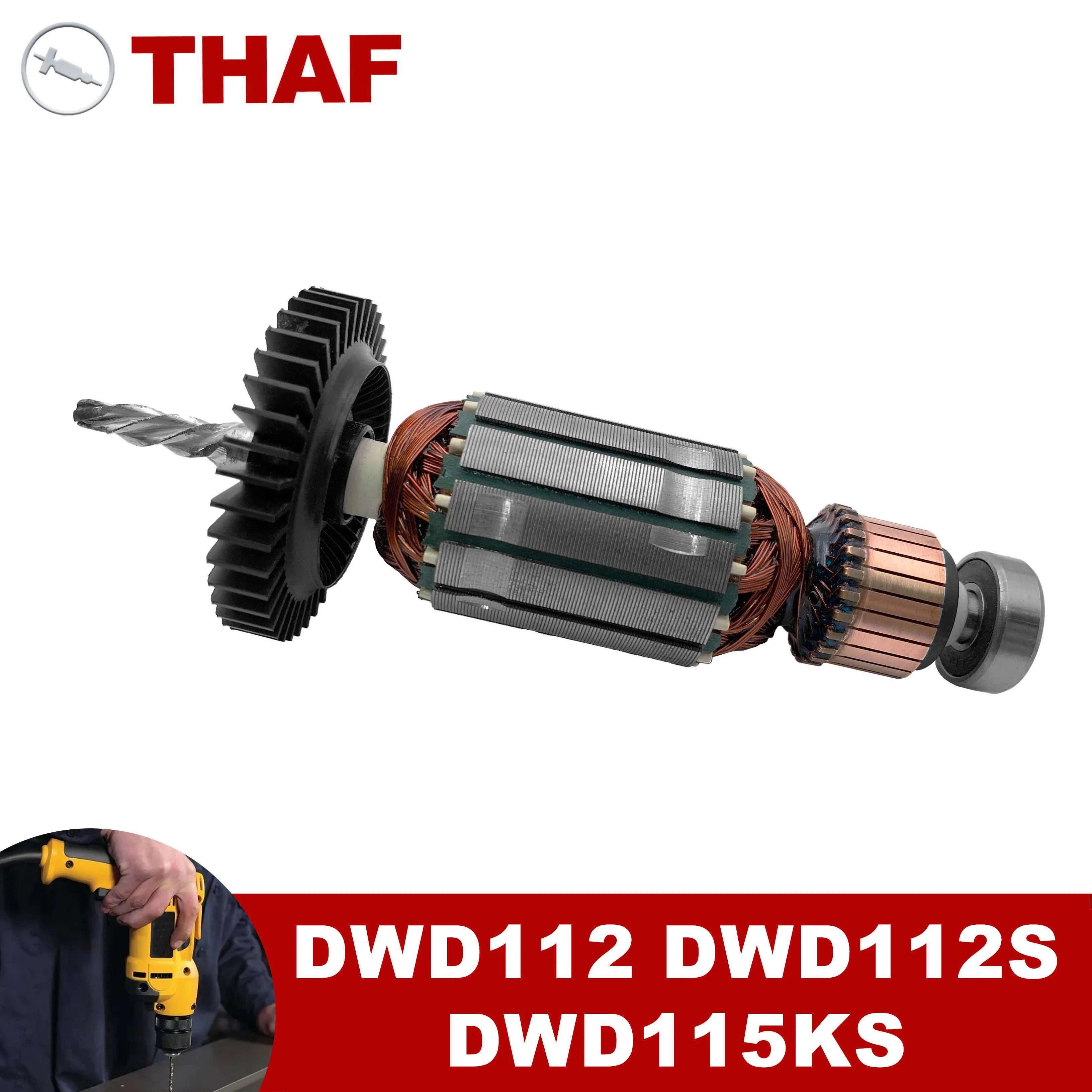 AC220V-240V-Armature-Rotor-Anchor-Replacement-for-DEWALT-Angle-Grinder ...