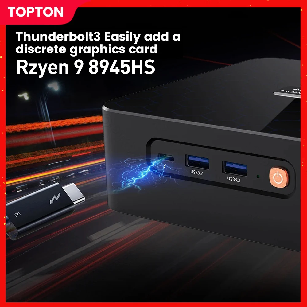 Topton-M600-AMD-Rzyen-9-8945HS-Mini-PC-Gamer-Radeon-780M-2xDDR5-2xPCIe4 ...