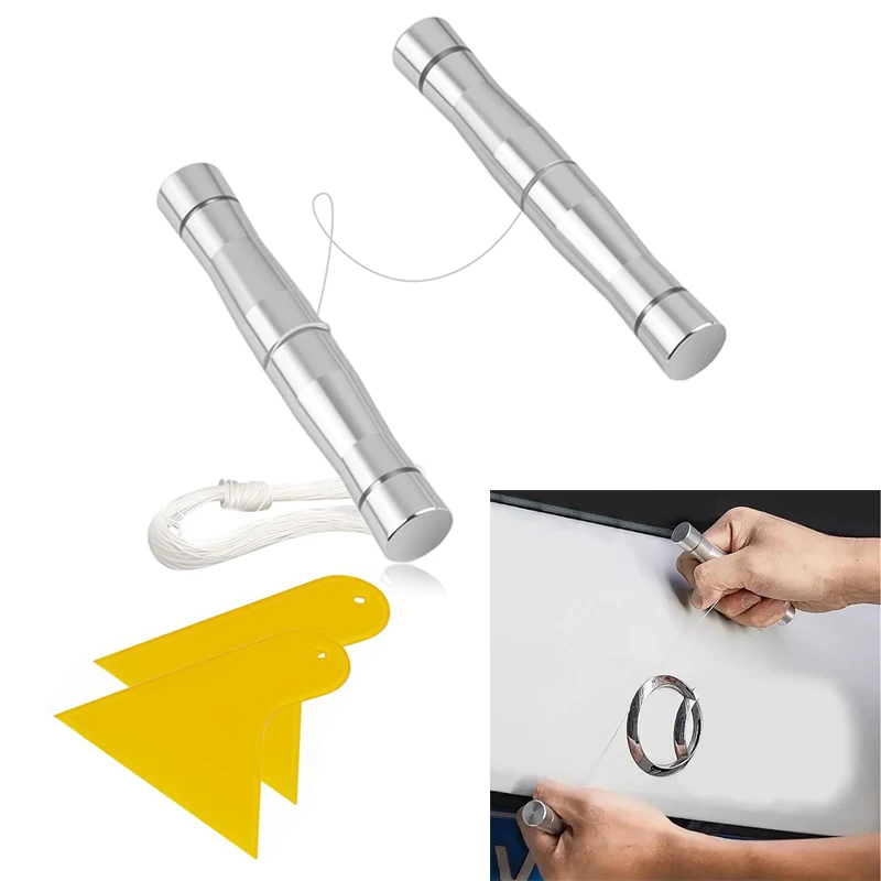 Emblem Removal Tool Aluminum Alloy Car Surface Logo Plate Line Remover ...