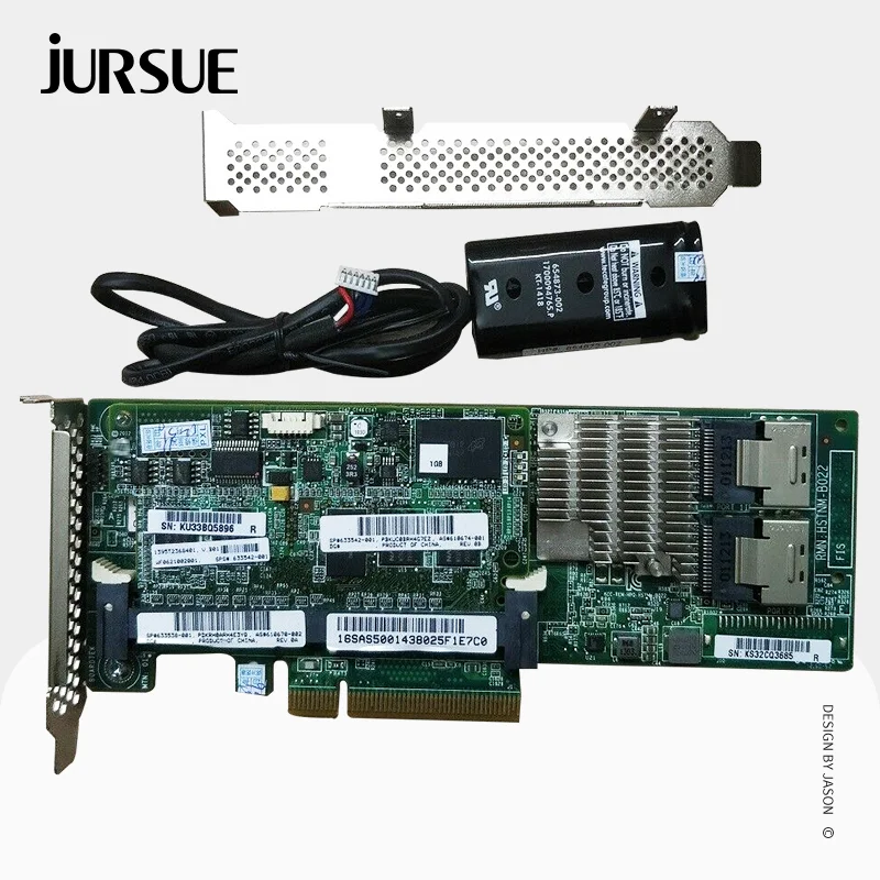 Cartão controlador de matriz inteligente, P420, 1GB, FBWC, 6GB, 2 portas, SAS, SATA, PCI E ...