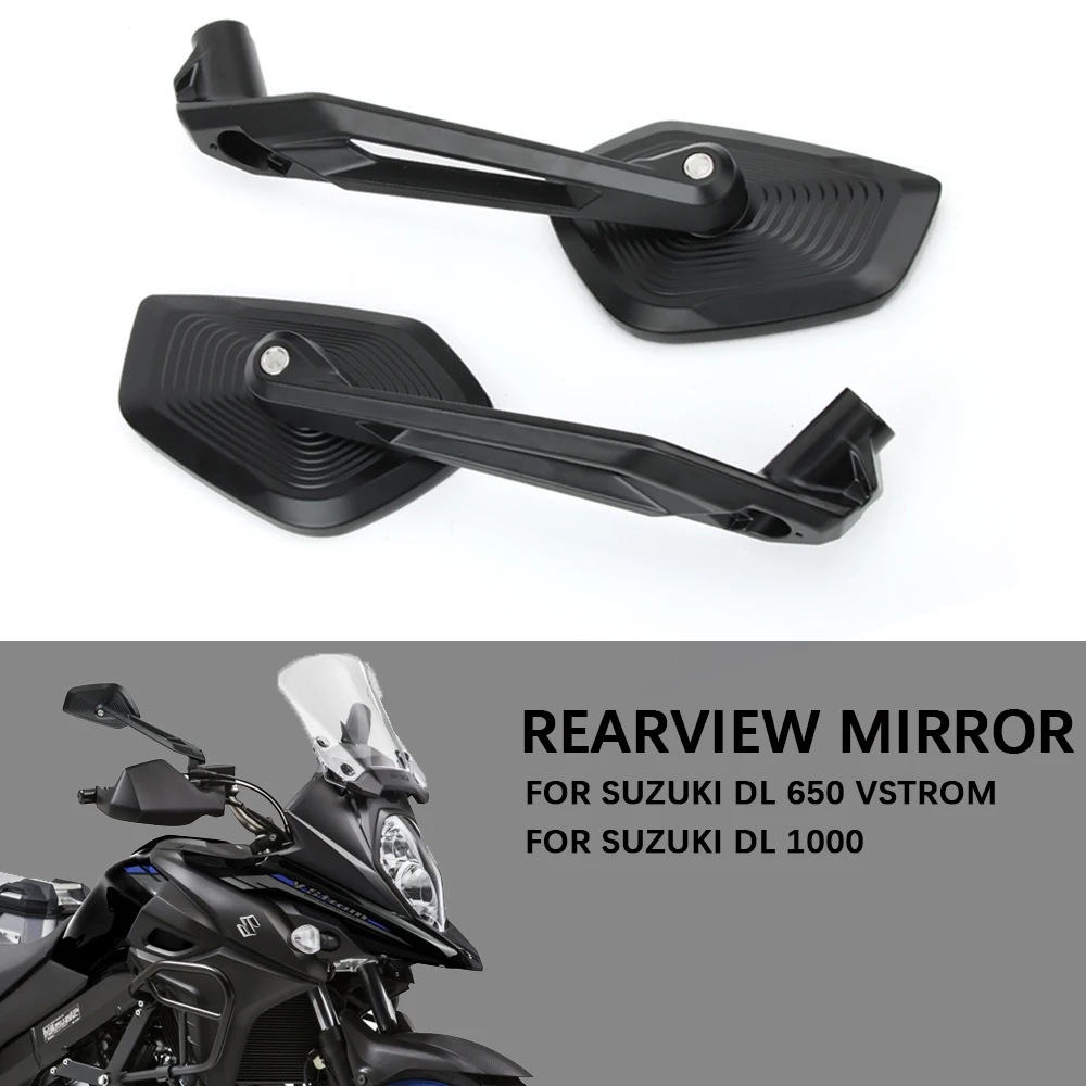 For-SUZUKI-Motorcycle-Rearview-Mirrors-DL650-V-Strom-DL-650-DL1000-DL ...