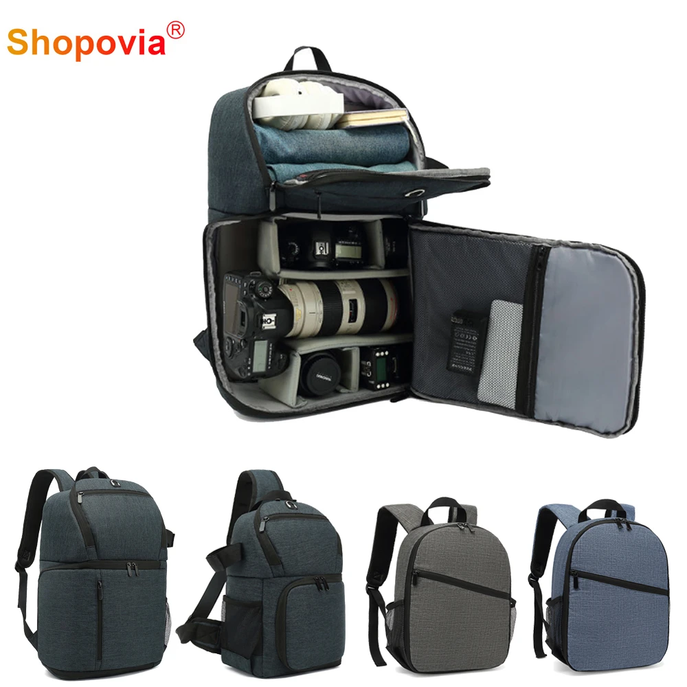 Camera Bag Digital Dslr Bag Waterproof Shockproof Breathable Men ...