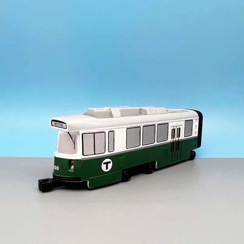 1-87-Alloy-Die-Cast-Boston-MBTA-Green-Line-Trolley-Car-Model-Toy-Metal ...