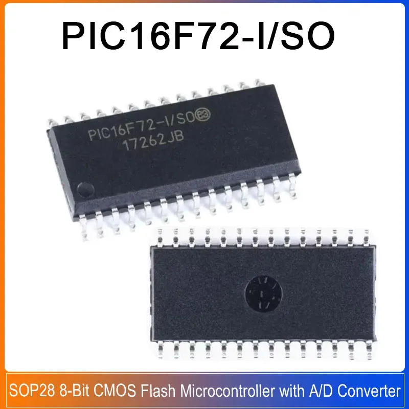 5/20PCS PIC16F72-I/SO SOP-28 PIC16F72 PIC16F PIC 8-Bit CMOS FLASH ...