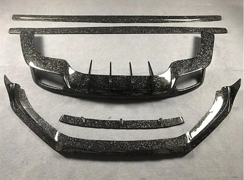 For Porsche Panamera 971 GTS Turbo 2017-2021 REAL FORGE Carbon Fiber ...