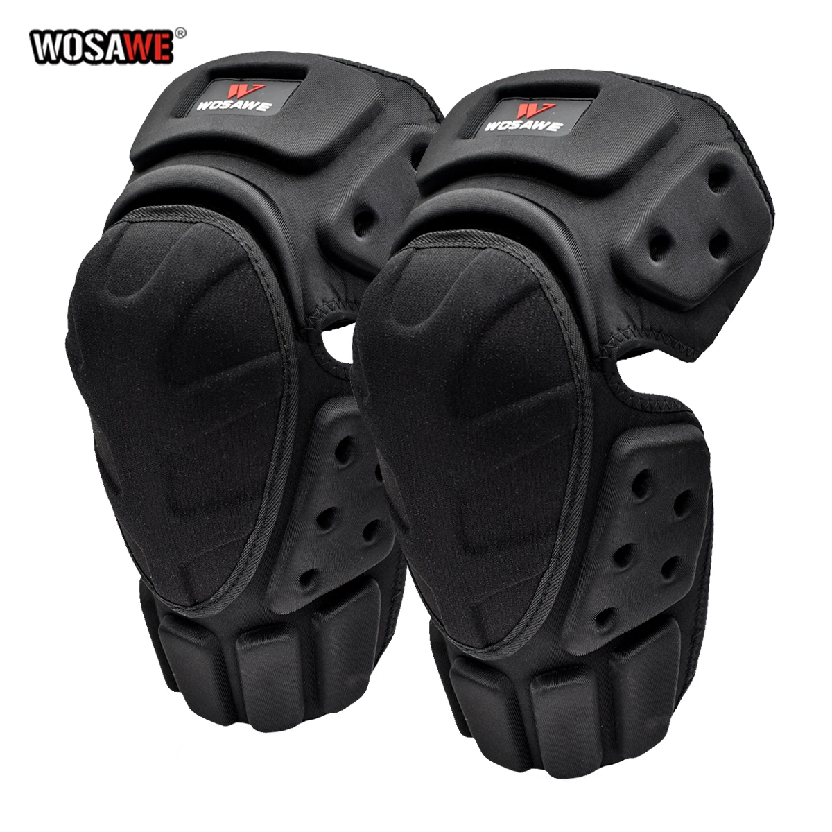 WOSAWE Motorcycle Knee Protector Guards Braces Support Protection ...