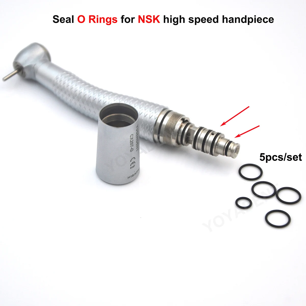 Dental Seal O Rings For NSK High Speed Handpiece Anti-Oil Autoclavable ...