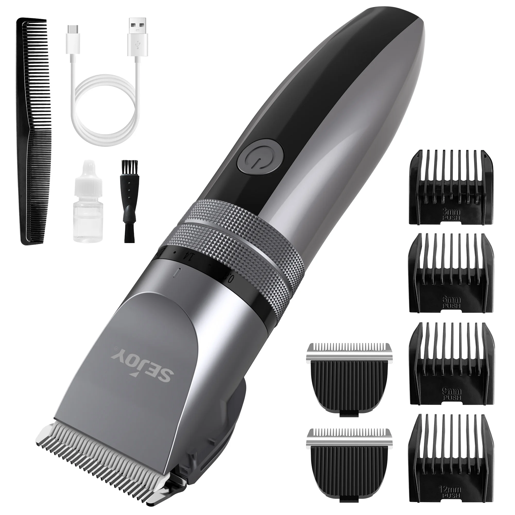 Sejoy-Electric-Hair-Clippers-Men-Professional-kit-USB-Rechargeable-Men ...