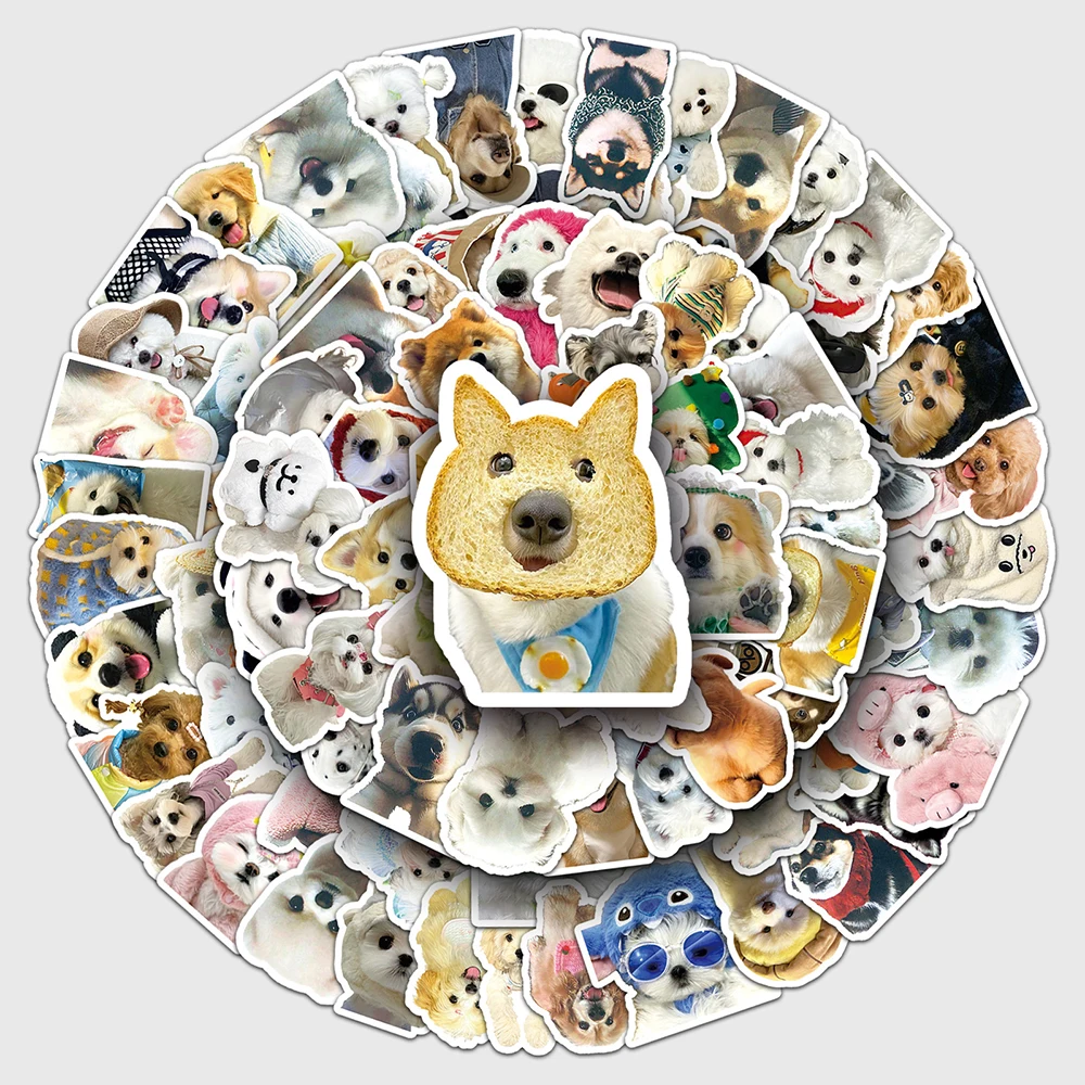 10-30-50-100PCS-Ins-Style-Cute-Dog-Bichon-Shiba-Inu-Golden-Retriever ...