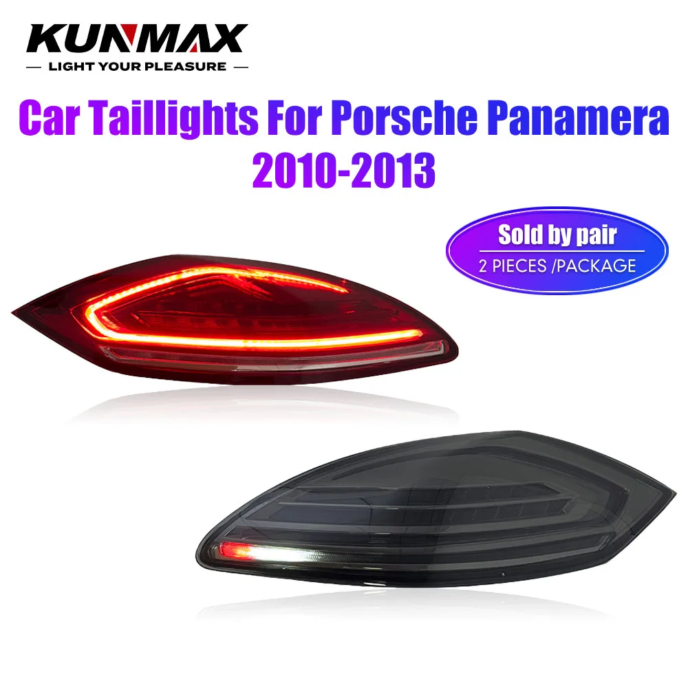 LED Tail Lights For Porsche Panamera 2010-2013 Start-up Animation ...