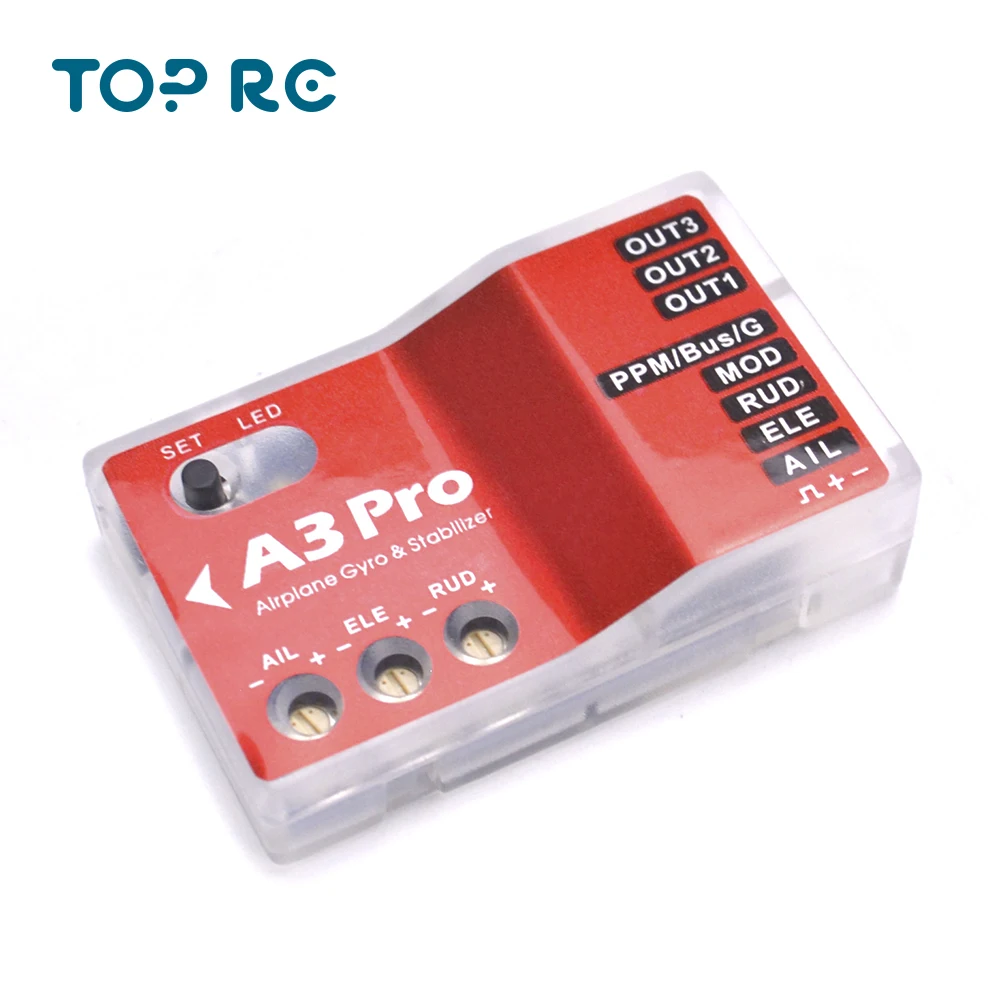 A3 Pro Aeroplane RC Flight Controller Stabilizer System Stabilizer Gyro ...