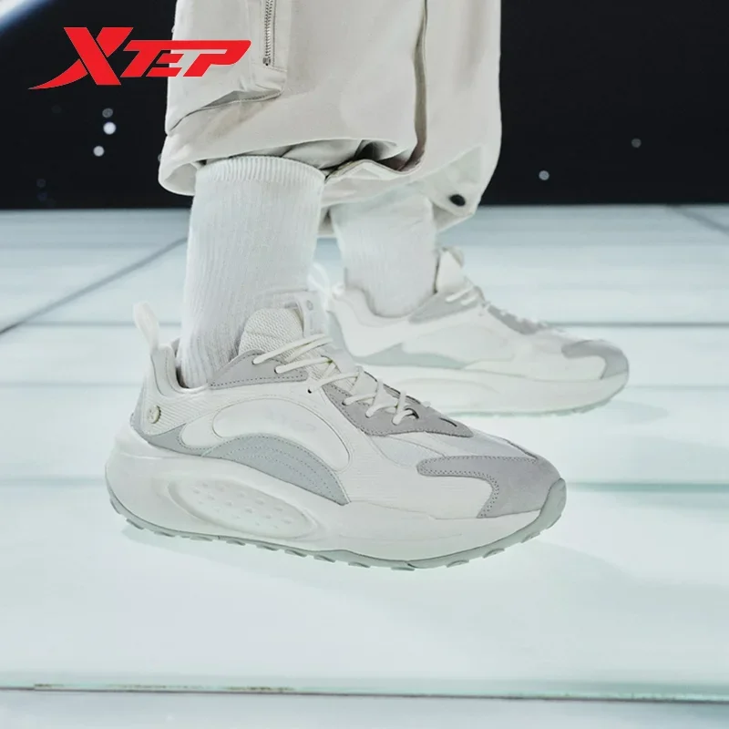 Xtep-Starfall-Casual-Shoes-For-Men-2024-Spring-Thick-Sole-Increase-Men ...