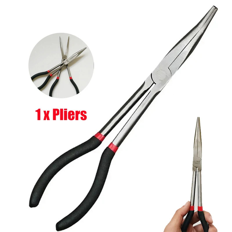 1pcs-Multifunctional-Practical-Fishing-Pliers-Curve-Straight-Long ...