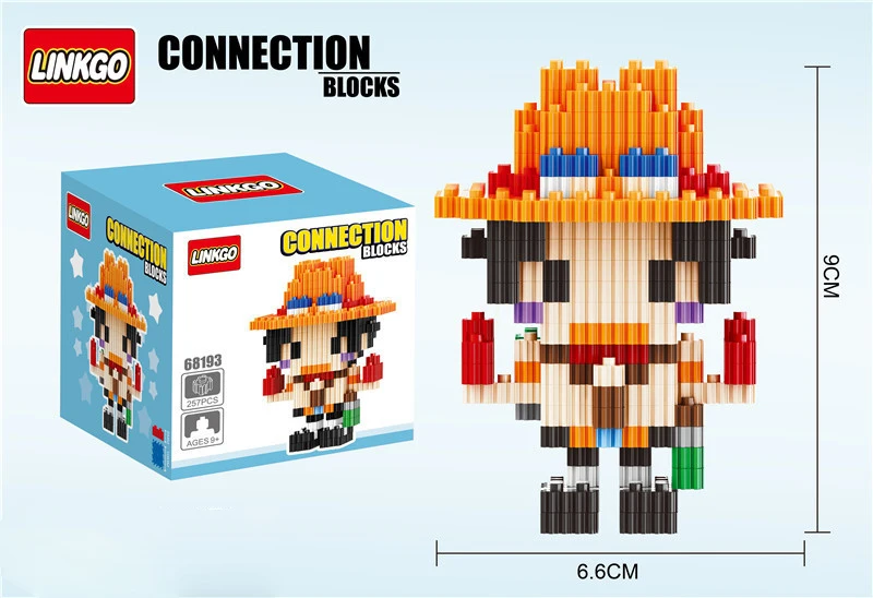 Bloques de construcción de One Piece Connection Luffy Chopper Nami ...