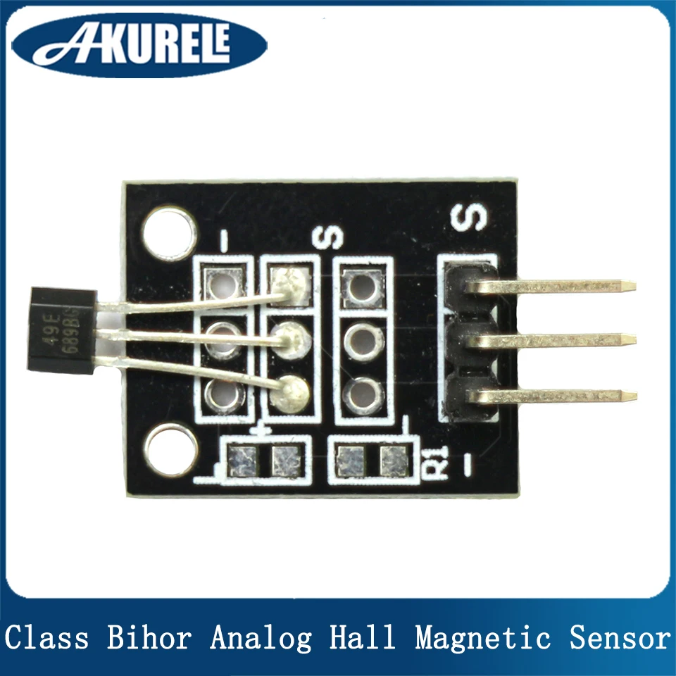 1pcs 3pin Ky-035 Class Bihor Analog Hall Magnetic Sensor Module Diy Starter Kit Ky035 For ...