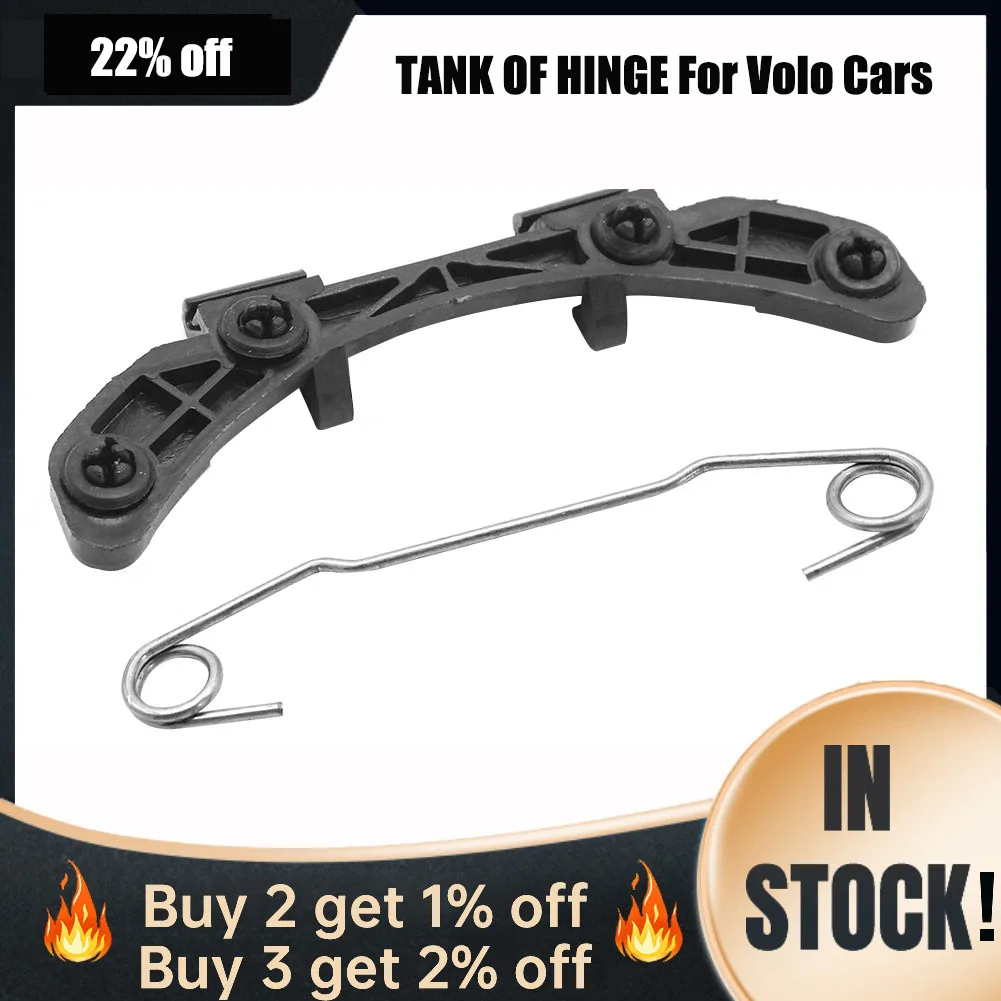 For VOLVO Fuel Door Flap Plastic Hinge Bracket + Srping Petrol Diesel ...
