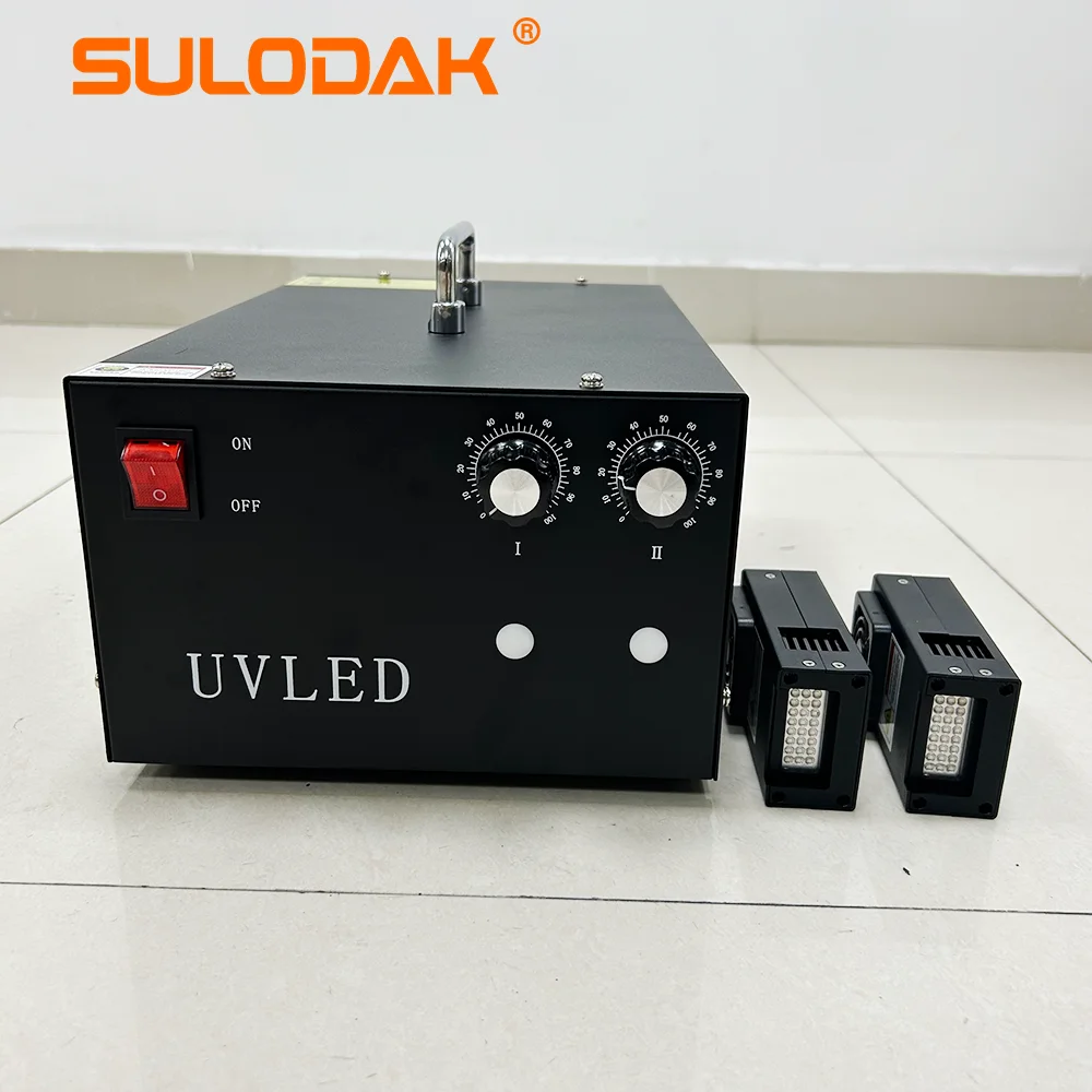 35*15 Fan Cooling UV LED Lamp For Nocai 6090 UV Flatbed Printer Epson ...