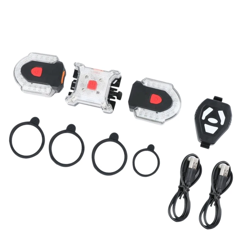 Bicycle-Indicators-Light-Taillight-Turn-Signals-Lights-Wireless-Remote ...