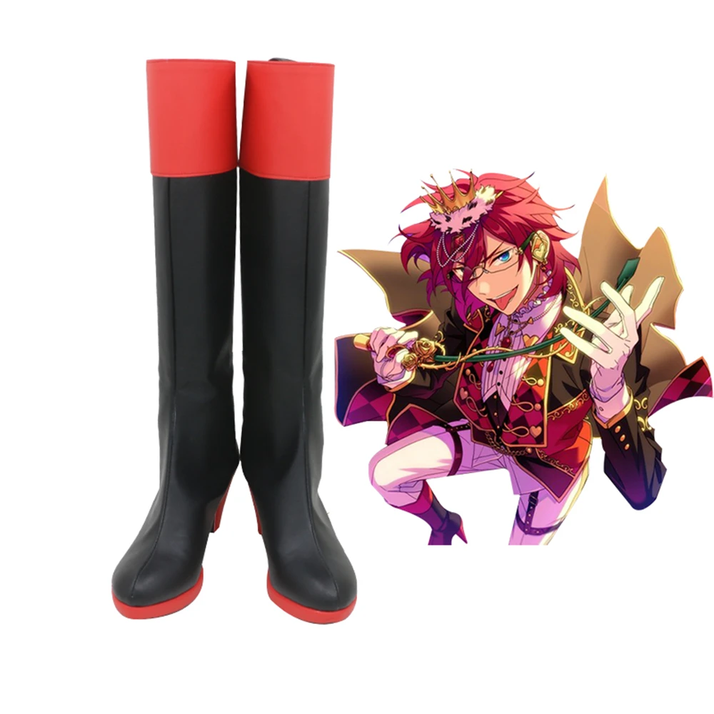 Anime Ensemble Stars Saegusa Ibara Cosplay Shoes Boots Halloween ...