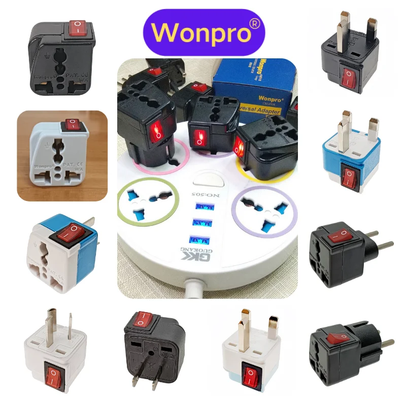 Wonpro-Universal-Travel-Adapter-For-US-UK-AU-EU-Schuko-China-Power-Plug ...