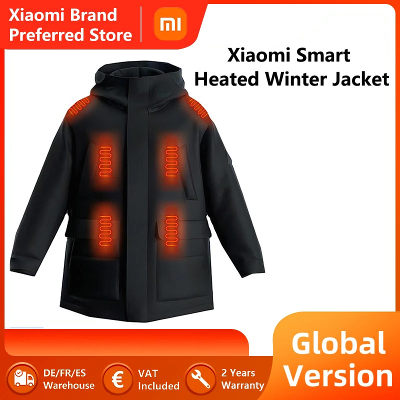 Original-Xiaomi-NINETYGO-Electric-Smart-Heating-Down-Jacket-Man-Winter ...