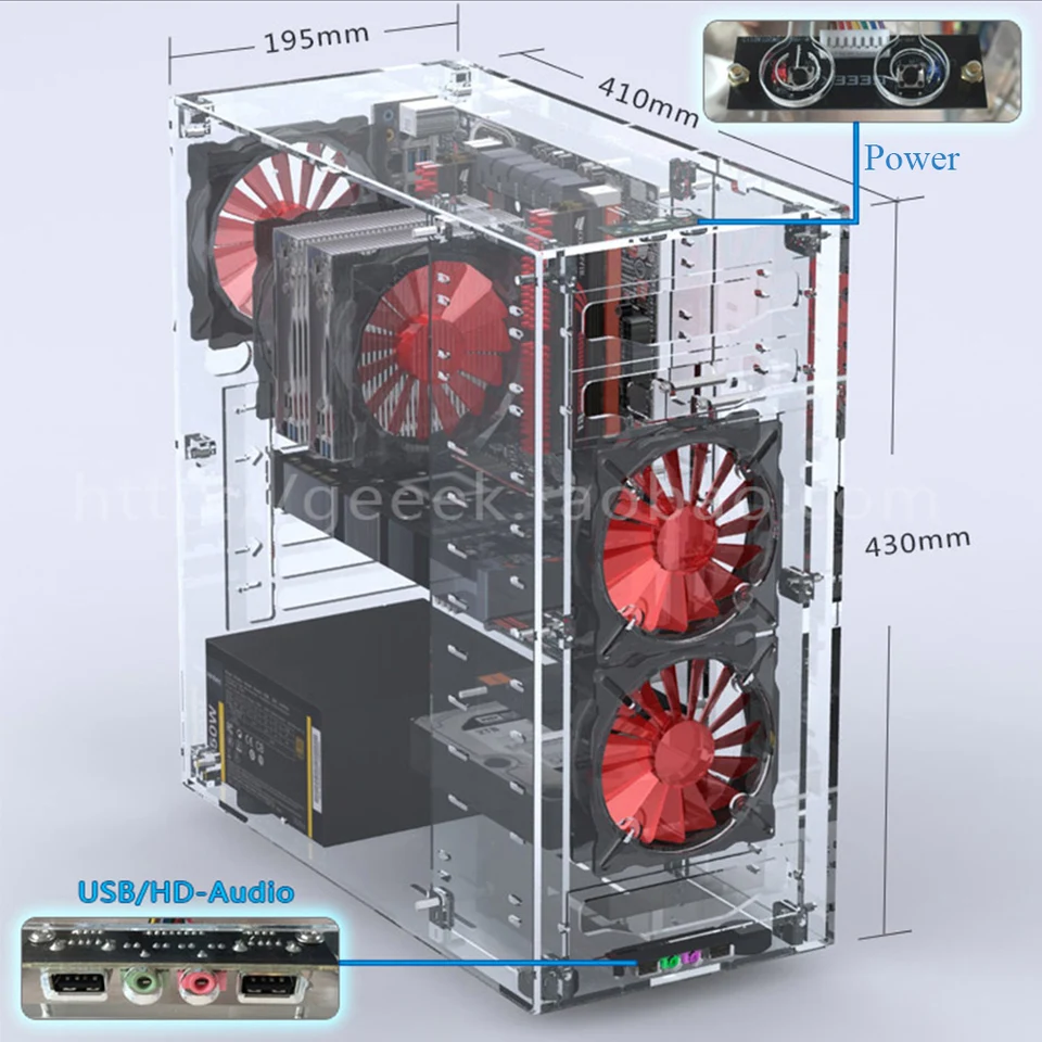 Transparent Cpu Cabinet