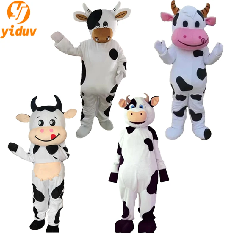 2024-Cute-Dairy-Cow-Mascot-Costume-Adult-Cosplay-Milk-Cows-Cartoon ...