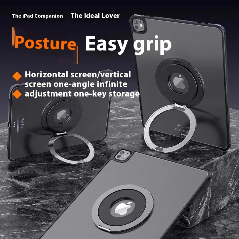 The new metal tablet computer stand can be mechanically rotated 360 ...