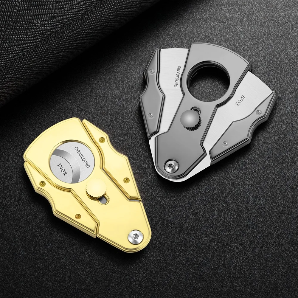 CIGARLOONG-Cigar-Shears-Glossy-Multi-Function-Sharp-Travel-Carry-Dust ...