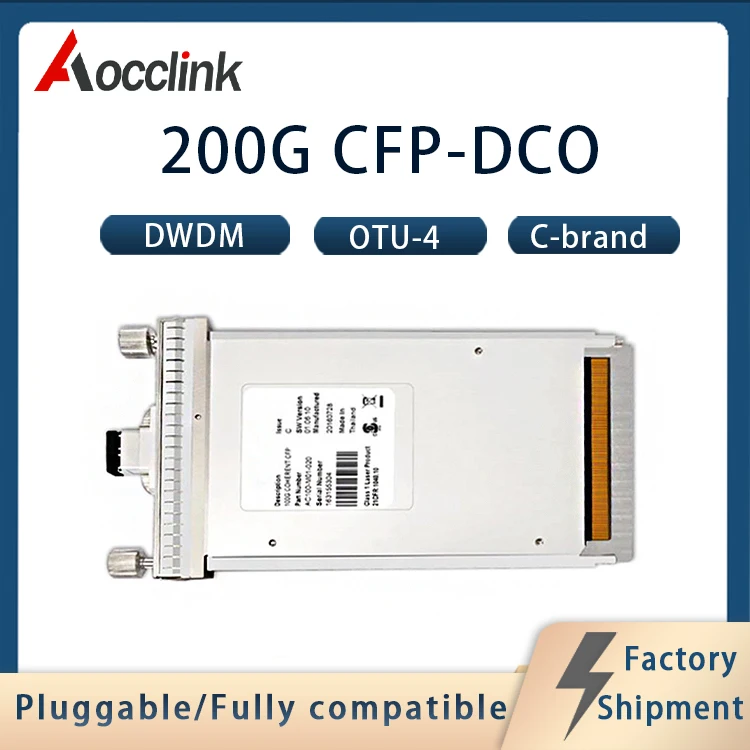 100G-200GBASE-CFP2-DCO-DWDM-100GE-OTU-4-interface-digital-coherent-optical-transceiver-module ...
