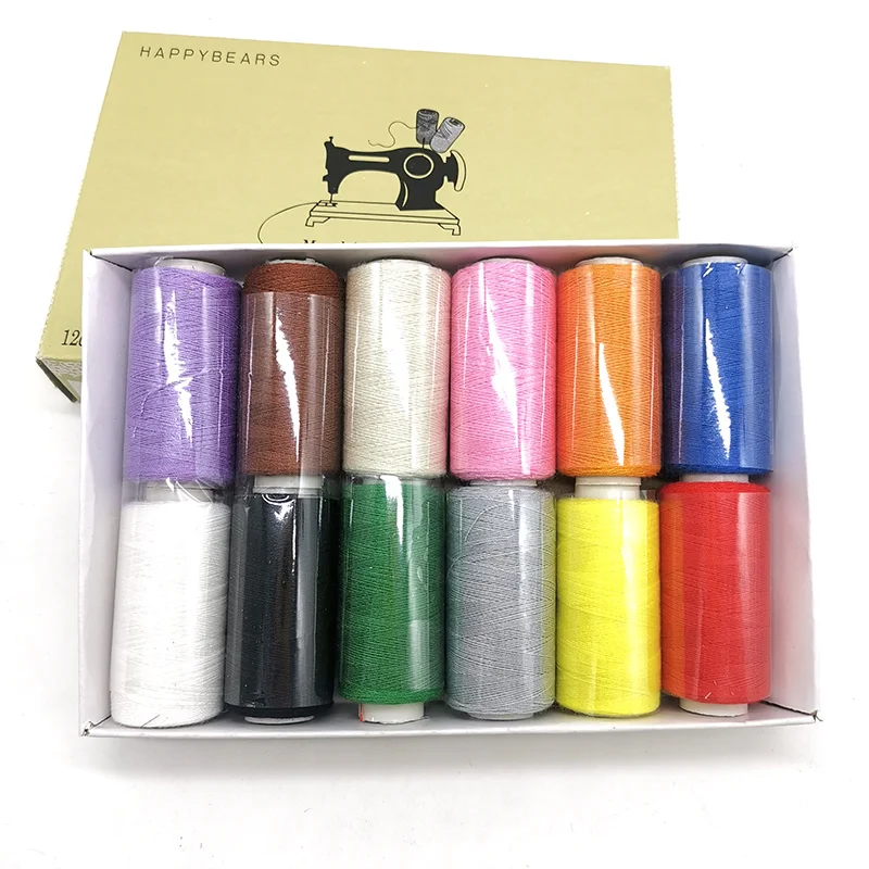 12Pcs-Sewing-Threads-Kits-Polyester-Threads-380Yards-Per-Spools ...