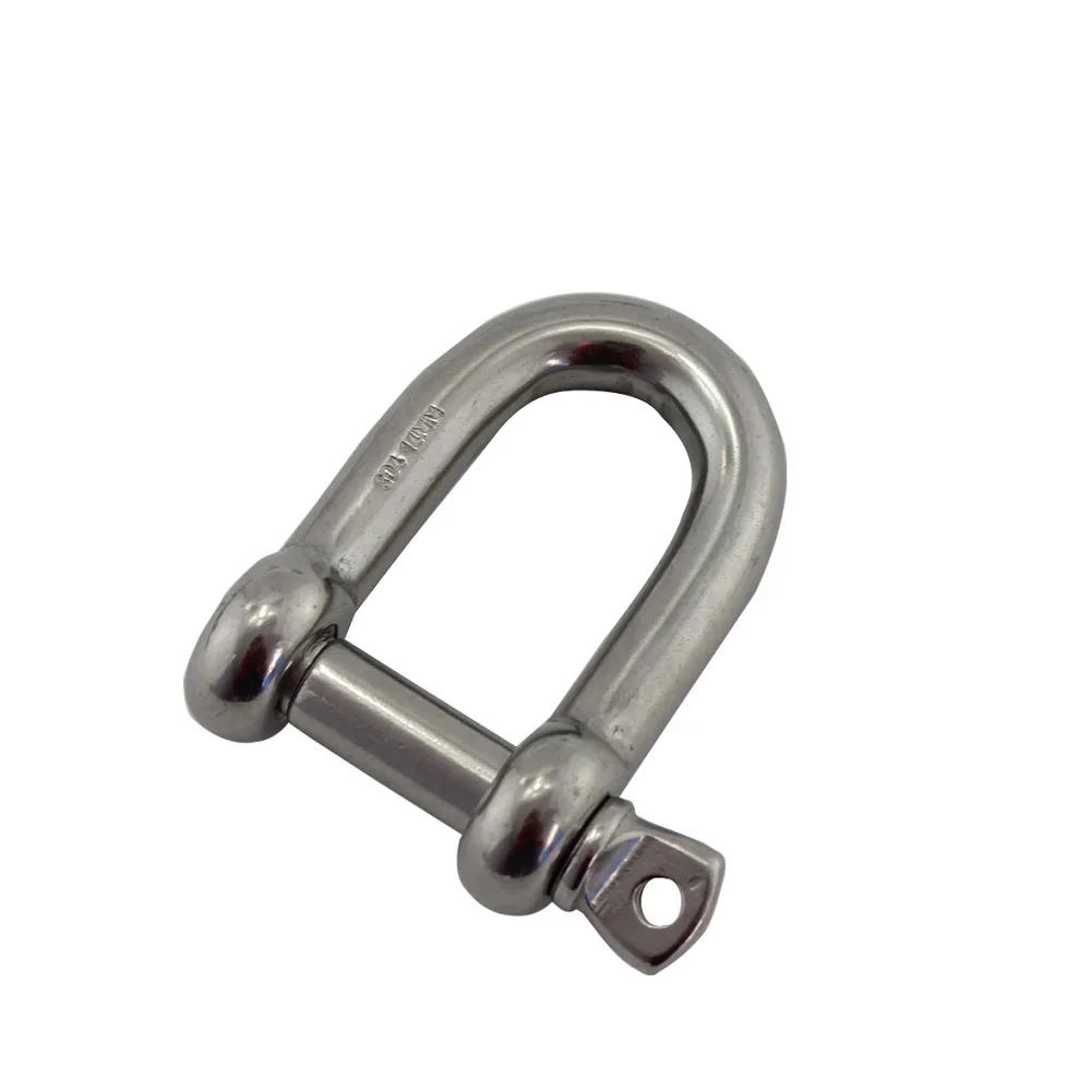 1PCS-304-Stainless-Steel-D-Shackle-With-Screw-Pin-4mm-5mm-6mm-8mm ...
