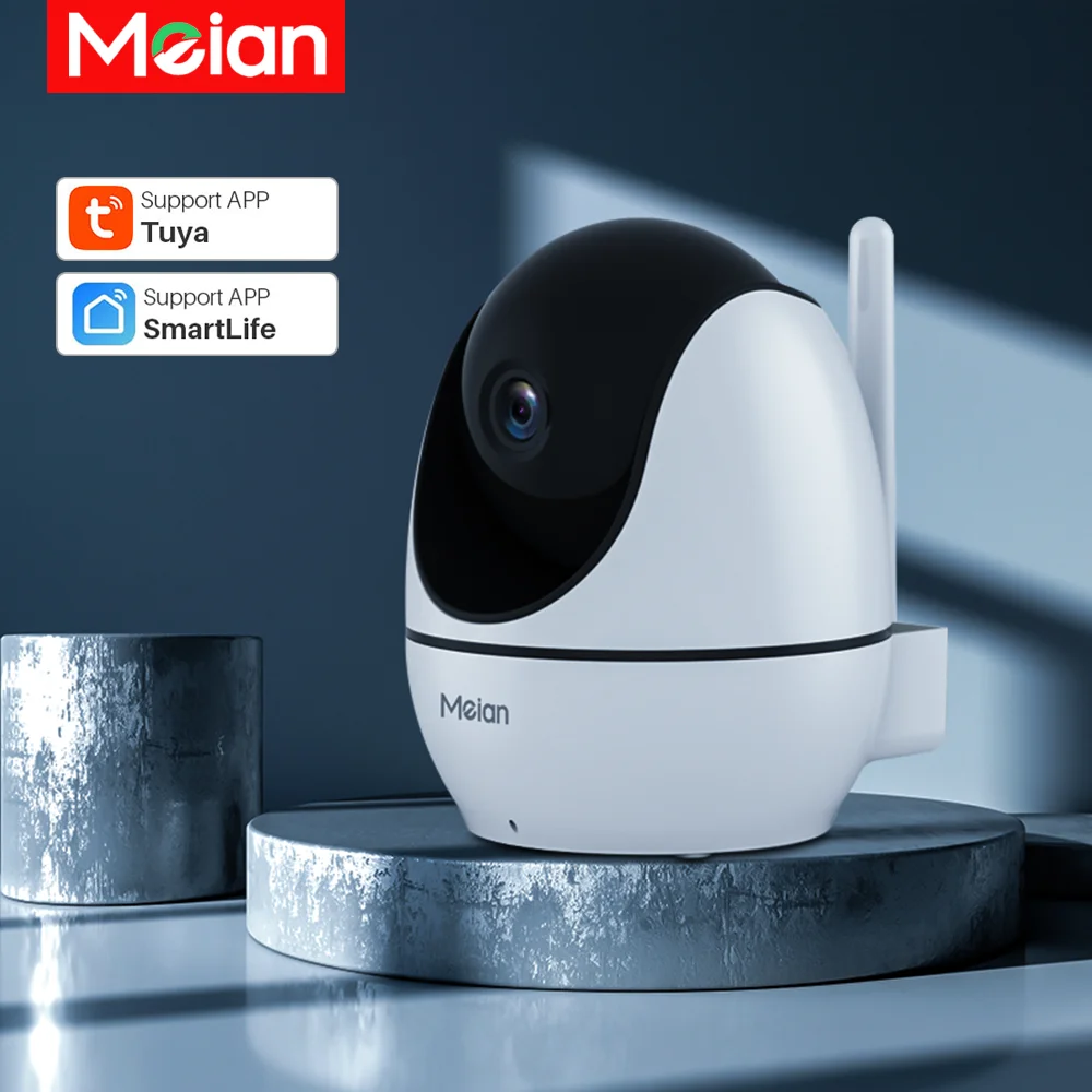 Meian Tuya WiFi Wireless IP Camera Home Indoor Baby Monitor 1080P Mini ...