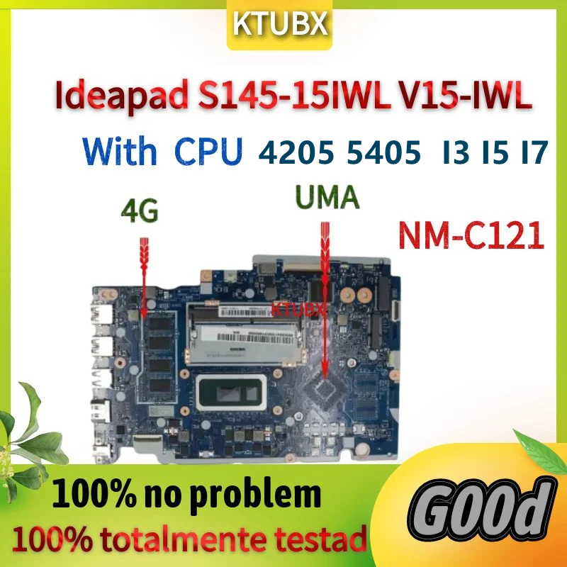 NM-C121-Motherboard-For-Lenovo-Ideapad-S145-15IWL-V15-IWL-Laptop ...