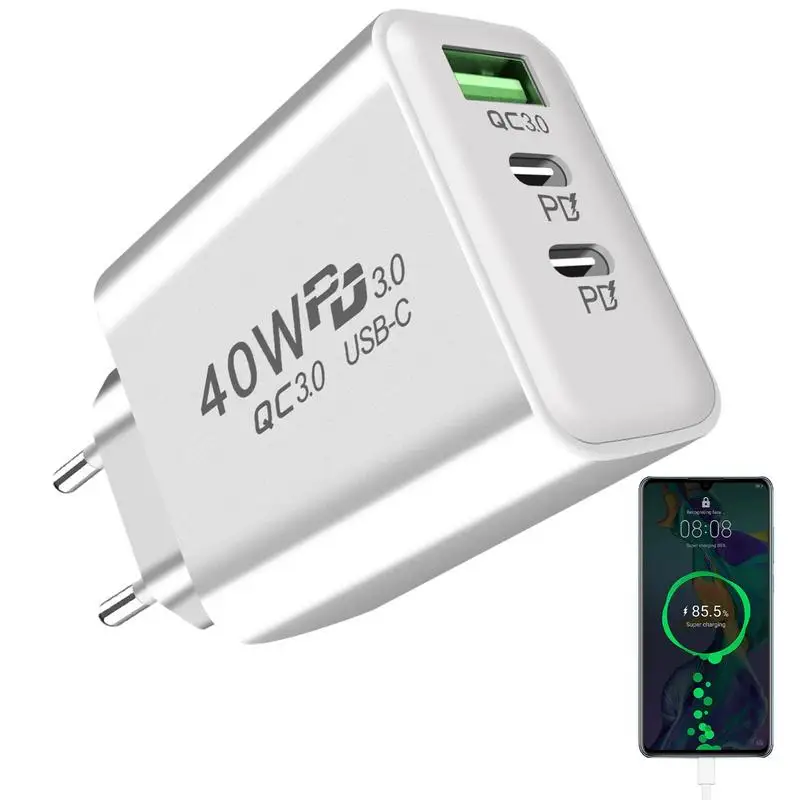 40W-USB-C-Charger-Plug-Super-Charger-Plug-With-3-Ports-Universal ...