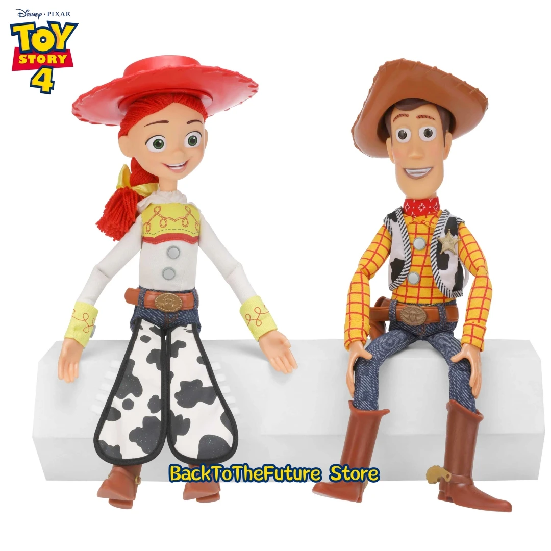 Disney-Toy-Story-4-Talking-Woody-Jessie-Action-Figures-Anime-Decoration ...