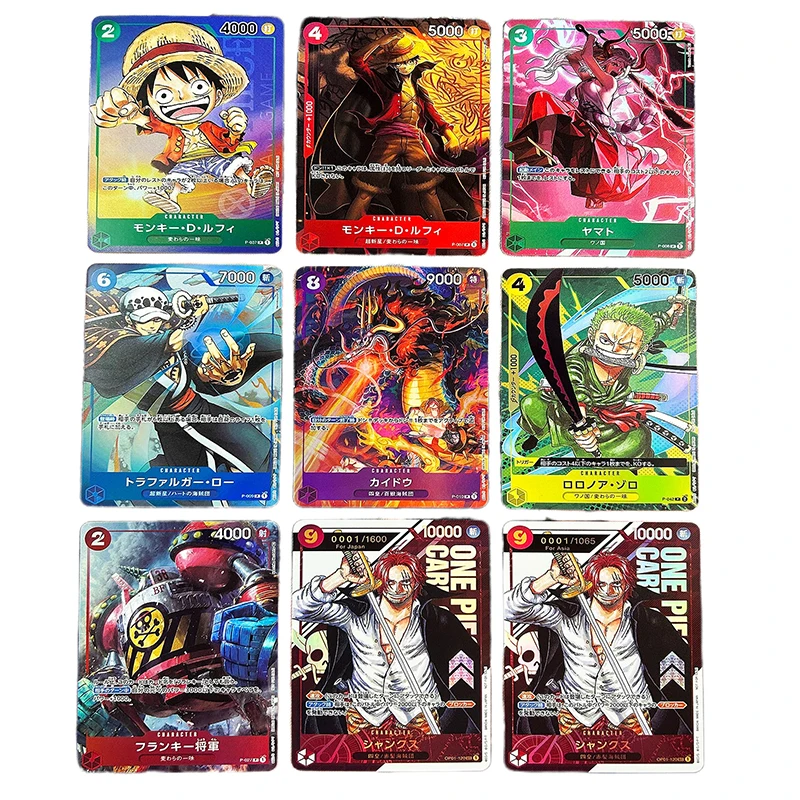 Anime-Cards-One-Piece-OPCG-OP03-Shanks-CP9-Zoro-Ace-Nami-rufy-Sanji ...
