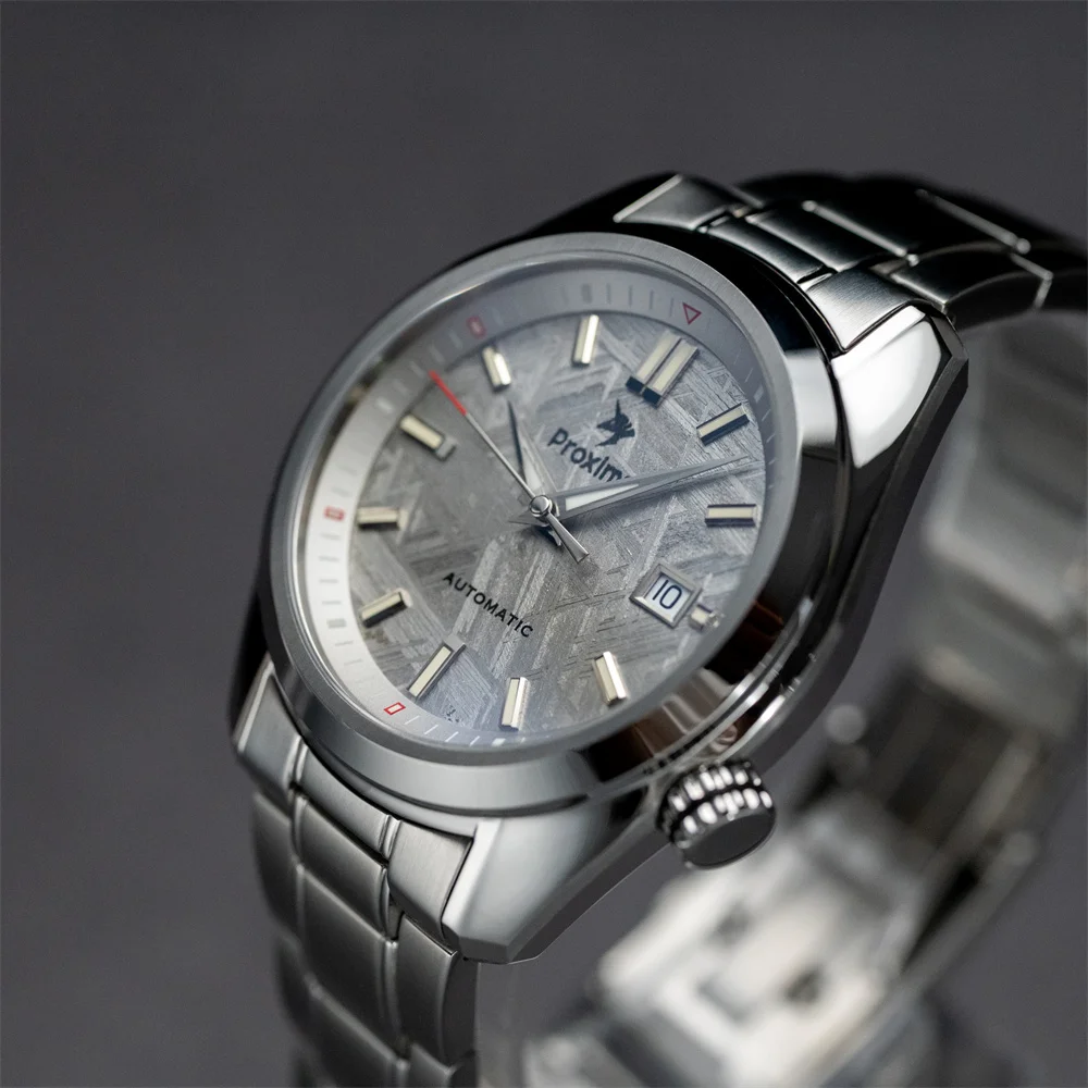 Proxima 42mm relógio de luxo masculino meteorito dial pt5000 sw200 ...