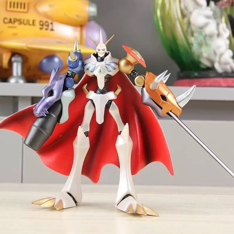 16cm/6.3in Anime Digimon Adventure Figure Royal Knights Omegamon Action ...