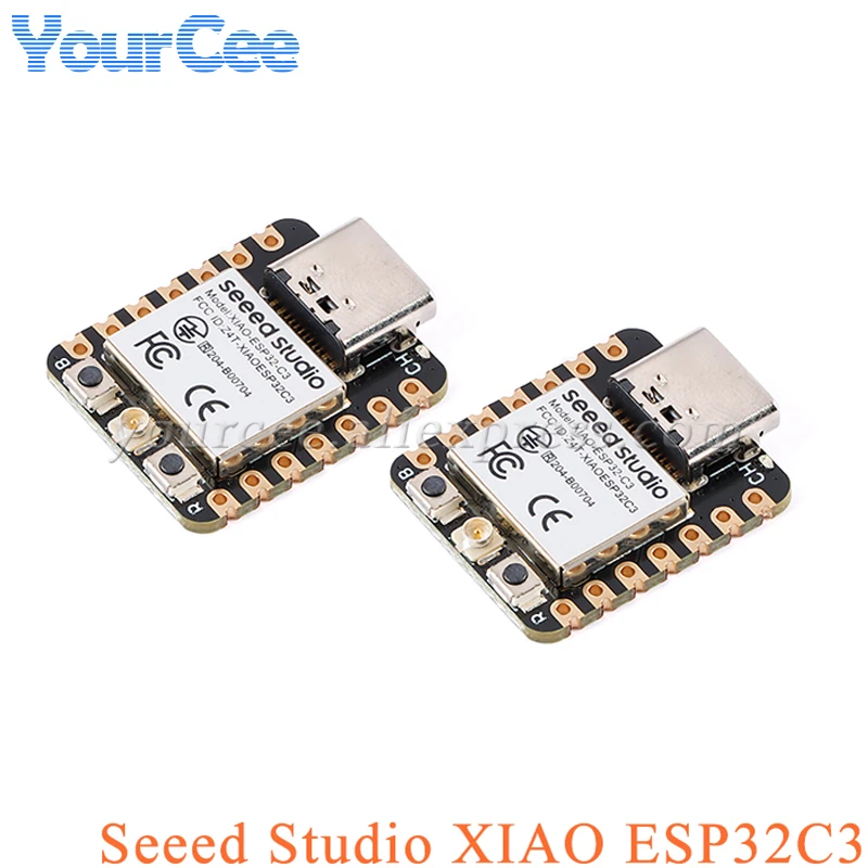 2pcs Esp32c3 Seeed Studio Xiao Ble Wifi Wireless Development Board Tiny Mcu 4mb 400kb Module For ...