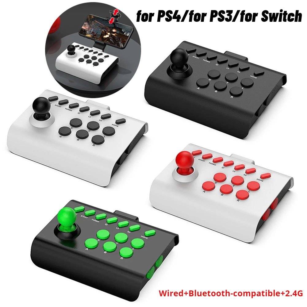 Wireless-Bluetooth-Wired-Arcade-Game-Stick-Joystick-Controller-For ...